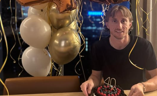Luka Modric cumplio 40 años y de esta forma paso su especial dia. - LA ...